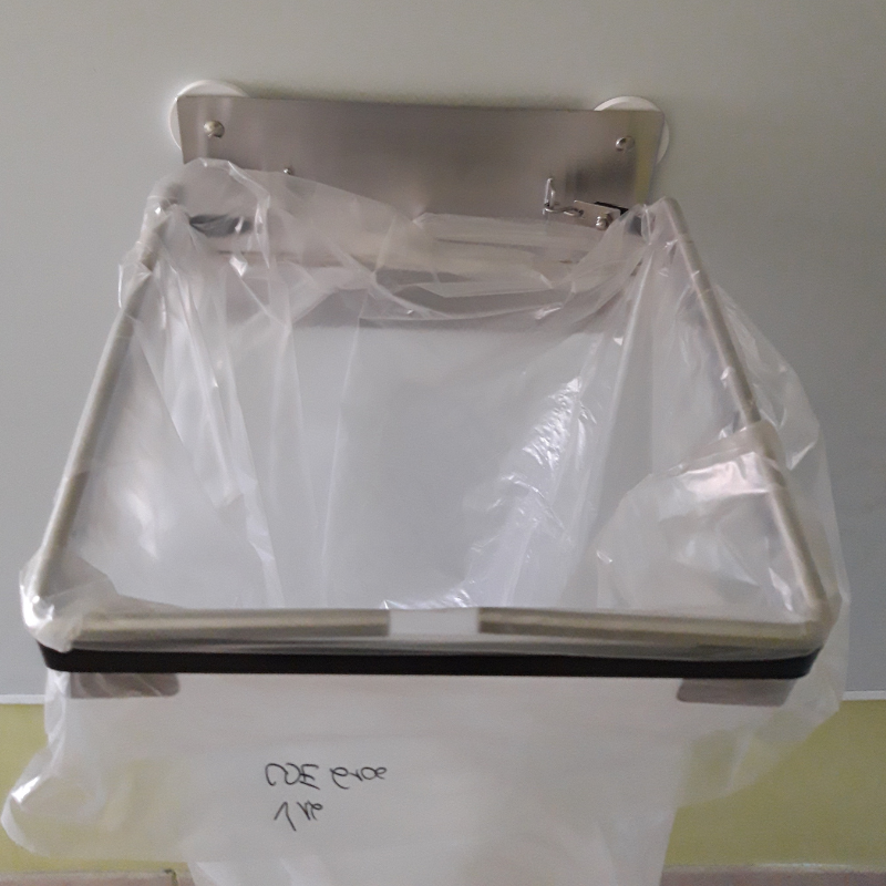 SUPPORT SAC POUBELLE INOX